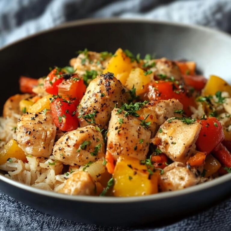 Delizioso Riso con Pollo e Verdure: Ricetta Facile e Veloce! - Pane Dolci